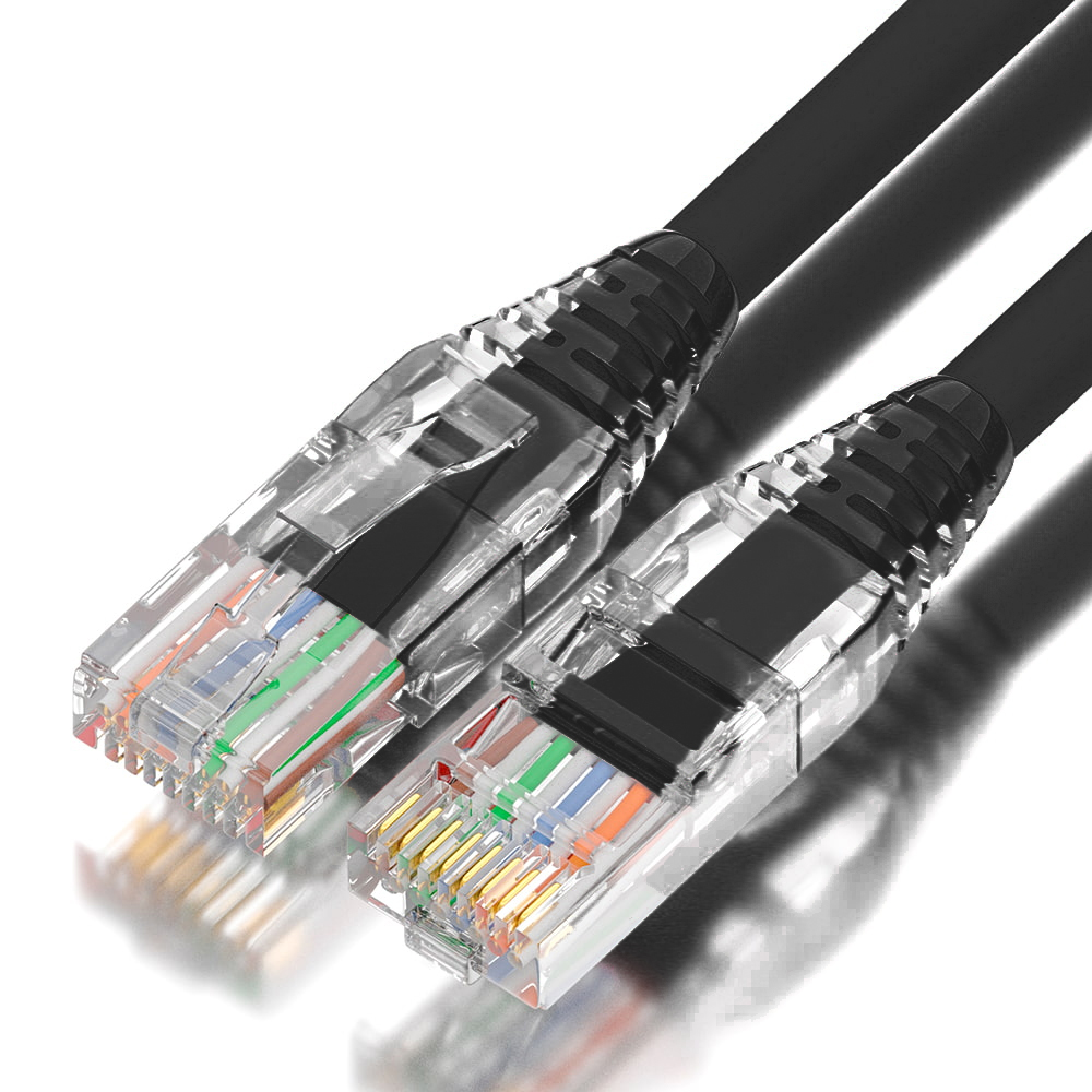 Патч-корд LSZH UTP кат.6 коннектор ABS 24 AWG ethernet high speed 10 Гбит/с